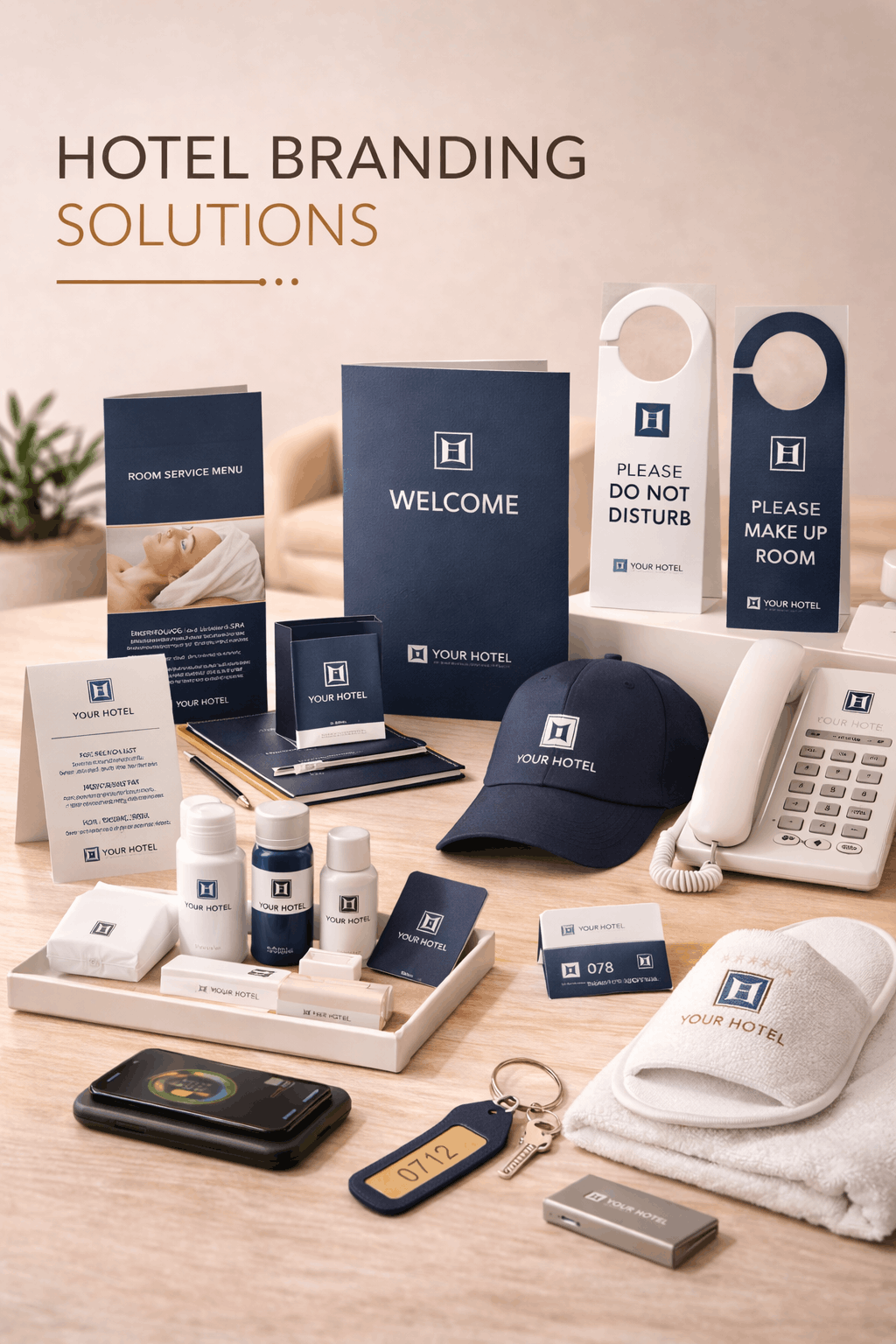 Promotional Gifts, Display, Signage & Branding, Hotel Branding